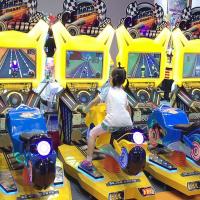 China 1 Player Coin Operated Simulator Driving Car Video Moto Racing Arcade Game Machine for sale
