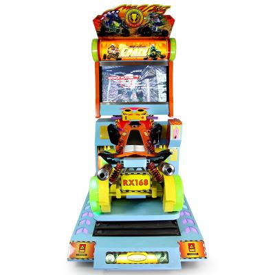 China Children Crazy 4 Wheel Coin Operated Simulator Driving Car Games CE Certificate for sale