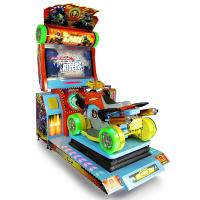 China Children Crazy 4 Wheel Coin Operated Simulator Driving Car Games CE Certificate for sale