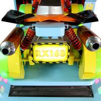 China Children Crazy 4 Wheel Coin Operated Simulator Driving Car Games CE Certificate for sale