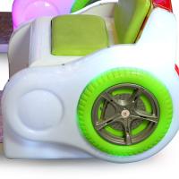 China 400W Kids Arcade Machine , Indoor Amusement Arcade Coin Pusher Super Monster Machine Racing Game for sale