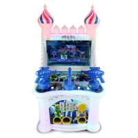 China Small Kids Arcade Machine / Coin Operated Redemption 3 Players Shooting Game Machine for sale
