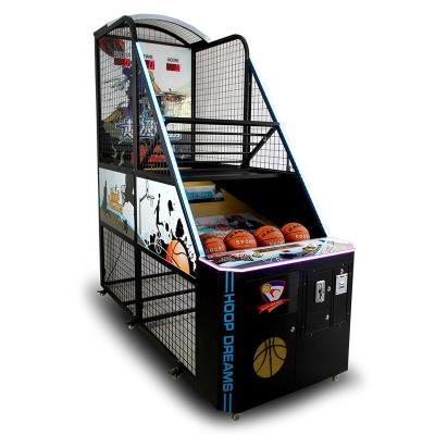 China Indoor Amusement Electronic Basketball Arcade Game Machine Coin Operated for sale