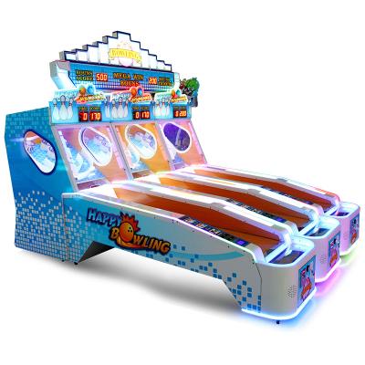 China Happy Bowling Ticket Redemption Machines Coin Operated Sports Game For 3 Players for sale