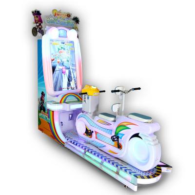 China Kids Indoor Coin Operated Riding Bike Racing Magical Tour Sports Games for sale