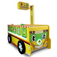 China Bus Shape Big Sports Game Machine Air Hockey Table Credit Card Support for sale