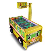 China Bus Shape Big Sports Game Machine Air Hockey Table Credit Card Support for sale