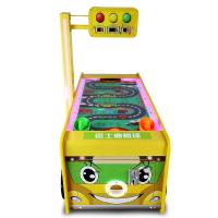 China Bus Shape Big Sports Game Machine Air Hockey Table Credit Card Support for sale
