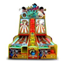 China Commercial Small Happy Bowling Video Shooting Ball Gaming Machine For Amusement Park for sale
