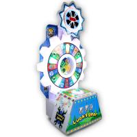 China Lucky Gear Lottery Ticket Kids Arcade Coin Game Machine Fiberglass Material for sale