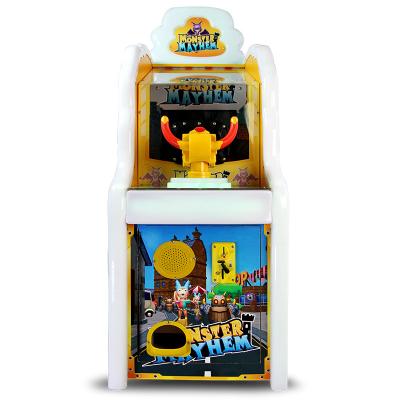 China Lottery Ticket Monster Invasion Arcade Shooting Machine Coin Pusher Type for sale