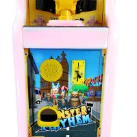 China Lottery Ticket Monster Invasion Arcade Shooting Machine Coin Pusher Type for sale