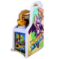China Lottery Ticket Monster Invasion Arcade Shooting Machine Coin Pusher Type for sale