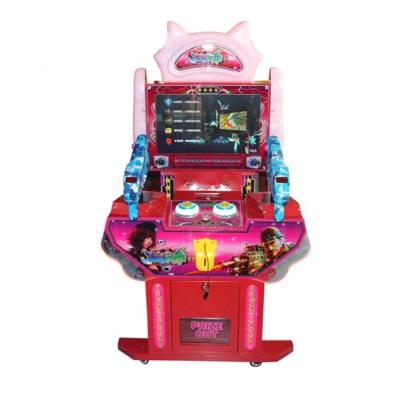 China Metal Kids Arcade Machine , Dozen Hero Gun Shooting Tickets Redemption Arcade Simulator for sale