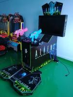 China Exciting Shooting Arcade Machine Alien 2 Metal And Acrylic Material for sale