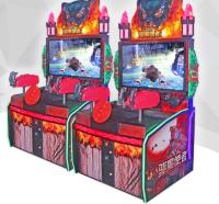 China Coin Operated After Dark Gun Shooting Arcade Machine , 2 Players Simulator Game Machine For Children for sale