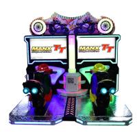China 42 LCD FT Motor Car Driving Arcade Machine , Two Players Super Bike 2 Moto Simulator for sale