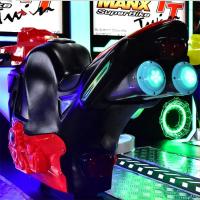 China 42 LCD FT Motor Car Driving Arcade Machine , Two Players Super Bike 2 Moto Simulator for sale