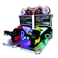 China 42 LCD FT Motor Car Driving Arcade Machine , Two Players Super Bike 2 Moto Simulator for sale