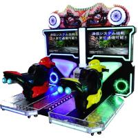 China 42 LCD FT Motor Car Driving Arcade Machine , Two Players Super Bike 2 Moto Simulator for sale
