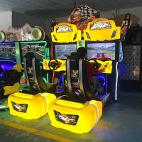 China Coin Operated Outrun Car Racing Video Game Machine For 1-4 Player for sale