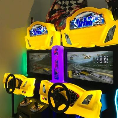 China Coin Operated Outrun Car Racing Video Game Machine For 1-4 Player for sale