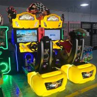 China Coin Operated Outrun Car Racing Video Game Machine For 1-4 Player for sale
