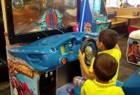 China H2 Overdirve Simulator Arcade Video Game Machine Size 211*105*168CM 380W for sale