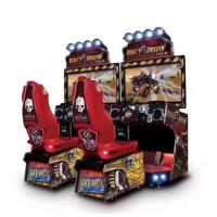 China Customized 42 Lcd Car Racing Simulator For Game Center EN71 EN1176 ASTM for sale
