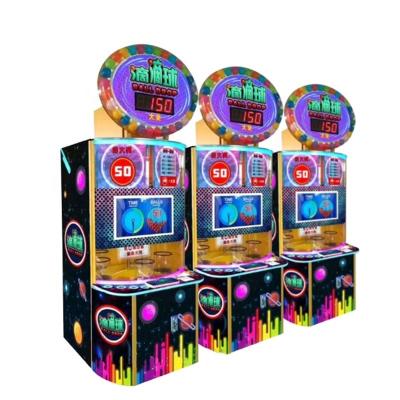 China Amusement Park Drop Balls Ticket Redemption Arcade Machines / Happy Drop Ball Lottery Game Machine for sale