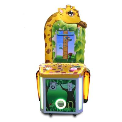 China Hit Giraffe Tickets Redemption Arcade Machines Coin Pusher 350W 220V for sale