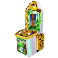 China Hit Giraffe Tickets Redemption Arcade Machines Coin Pusher 350W 220V for sale