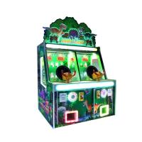 China Dinosaur Park Ball Shooting Redemption Game Machine / Capsule Toy Out Arcade Machine for sale