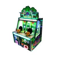 China Dinosaur Park Ball Shooting Redemption Game Machine / Capsule Toy Out Arcade Machine for sale