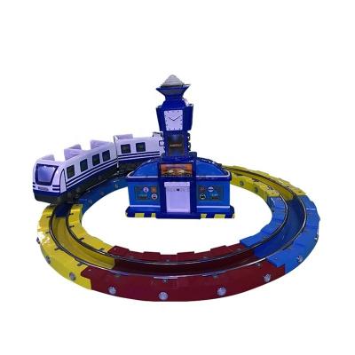 China Track Railway Train Amusement Arcade Machines  / Kids Amusement Ride for sale