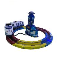 China Track Railway Train Amusement Arcade Machines  / Kids Amusement Ride for sale