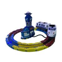 China Track Railway Train Amusement Arcade Machines  / Kids Amusement Ride for sale