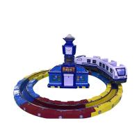 China Track Railway Train Amusement Arcade Machines  / Kids Amusement Ride for sale