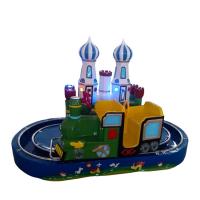 China Coin Operated Kiddie Ride Machines Szf Intercity Train Rail FRP + Metal Material for sale