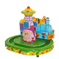 China Coin Operated Kiddie Ride Machines Szf Intercity Train Rail FRP + Metal Material for sale