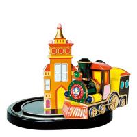 China Coin Operated Kiddie Ride Machines Szf Intercity Train Rail FRP + Metal Material for sale