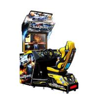 China Mini 3D Racing Video Game Machine With 37 Inch LCD Monitor CE RoSh SGS for sale