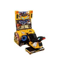 China 42 Inch Motorbikes Racing Arcade Machine For Amusement Park Yellow Color for sale