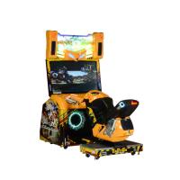 China 42 Inch Motorbikes Racing Arcade Machine For Amusement Park Yellow Color for sale