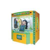 China Coin Operated Toy Crane Machine / Gift Electronic Toy Grabber Claw Machine for sale