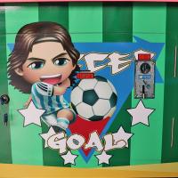 China Attractive Soccer Super Stars Ticket Redemption Game Machine 1 Player 12 Months Warranty for sale