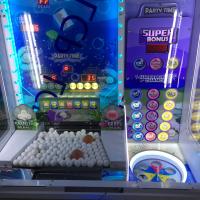 China Redemption Pearl Fisher Happy Ball Pusher Lottery Ticket Game Machine For Amusement Room for sale