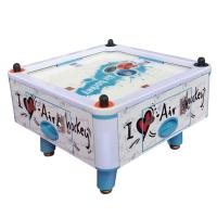 China Kids Coin Pusher 4 Person Air Hockey Arcade Game Machine 50Hz 380W for sale