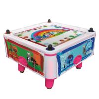 China Kids Coin Pusher 4 Person Air Hockey Arcade Game Machine 50Hz 380W for sale