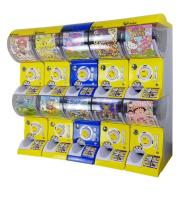 China Coin Operated Arcade Claw Machine  ,  Gashapon Dispenser Display Plastic Capsule Toy Vending Machine for sale